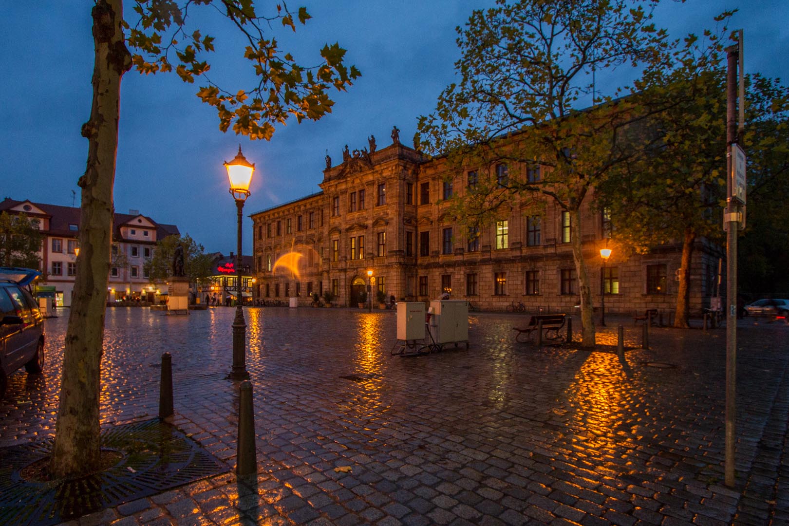 Blaue Stunde In Erlangen Foto Und Videokreis Erlangen